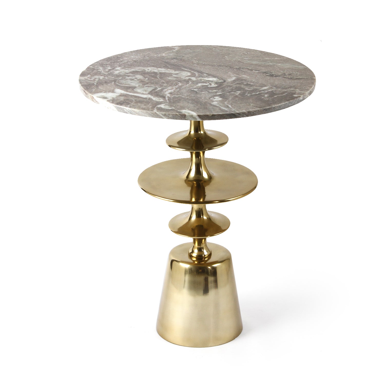 Marble Luxe Side Table - Galore Home