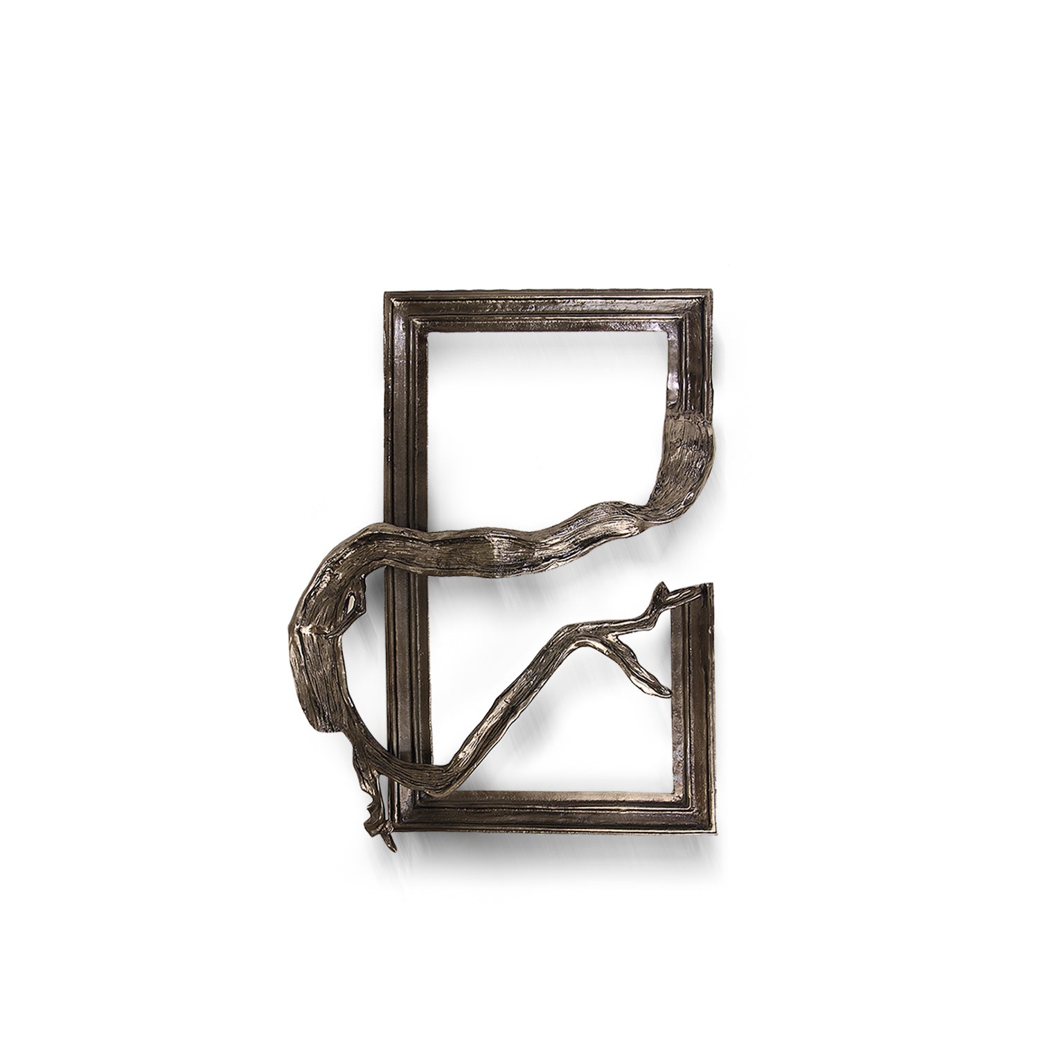 Evolve Wall Sculpture | Luxury Metal Organic Art Piece Hanging Décor - Galore Home