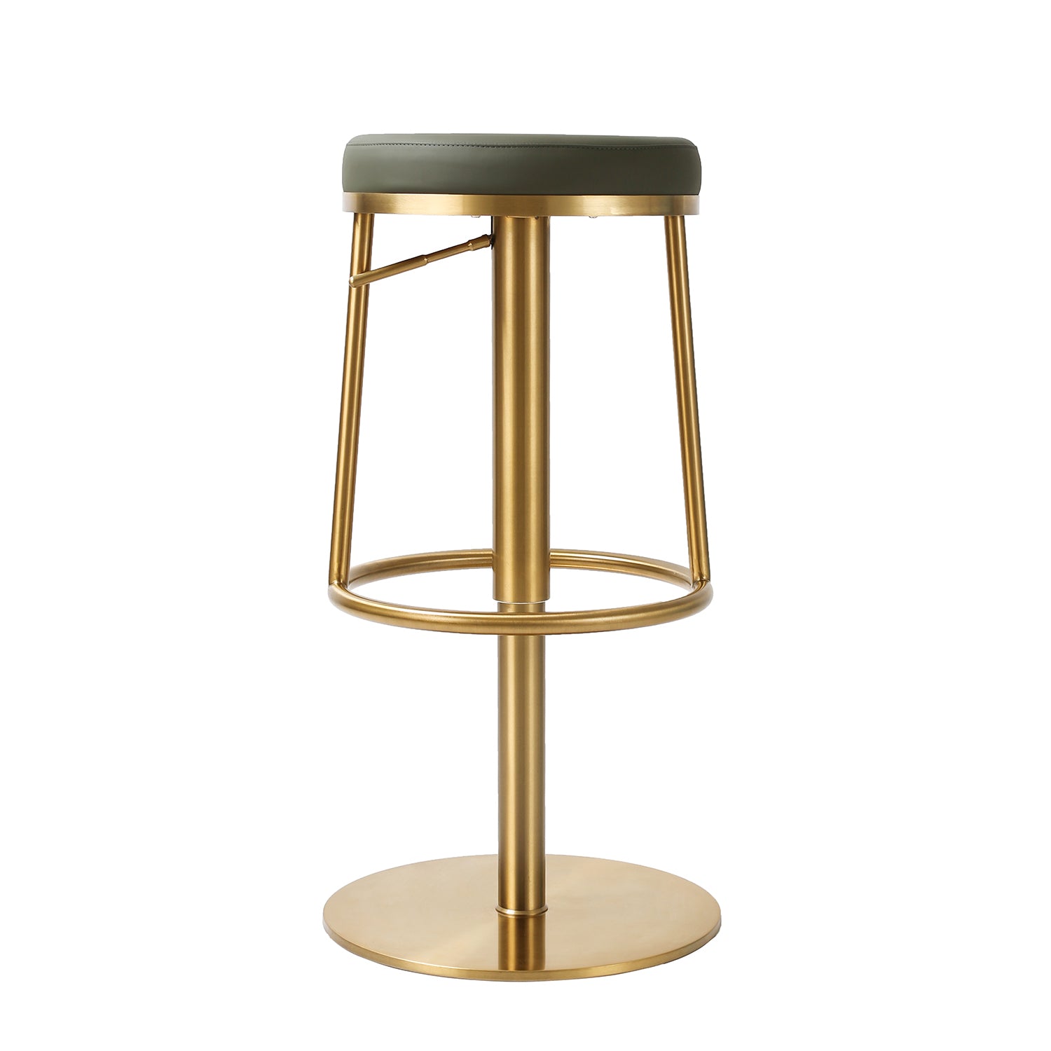 Aero Swivel Counter Bar Stool with Integragted Foot Rest - Galore Home
