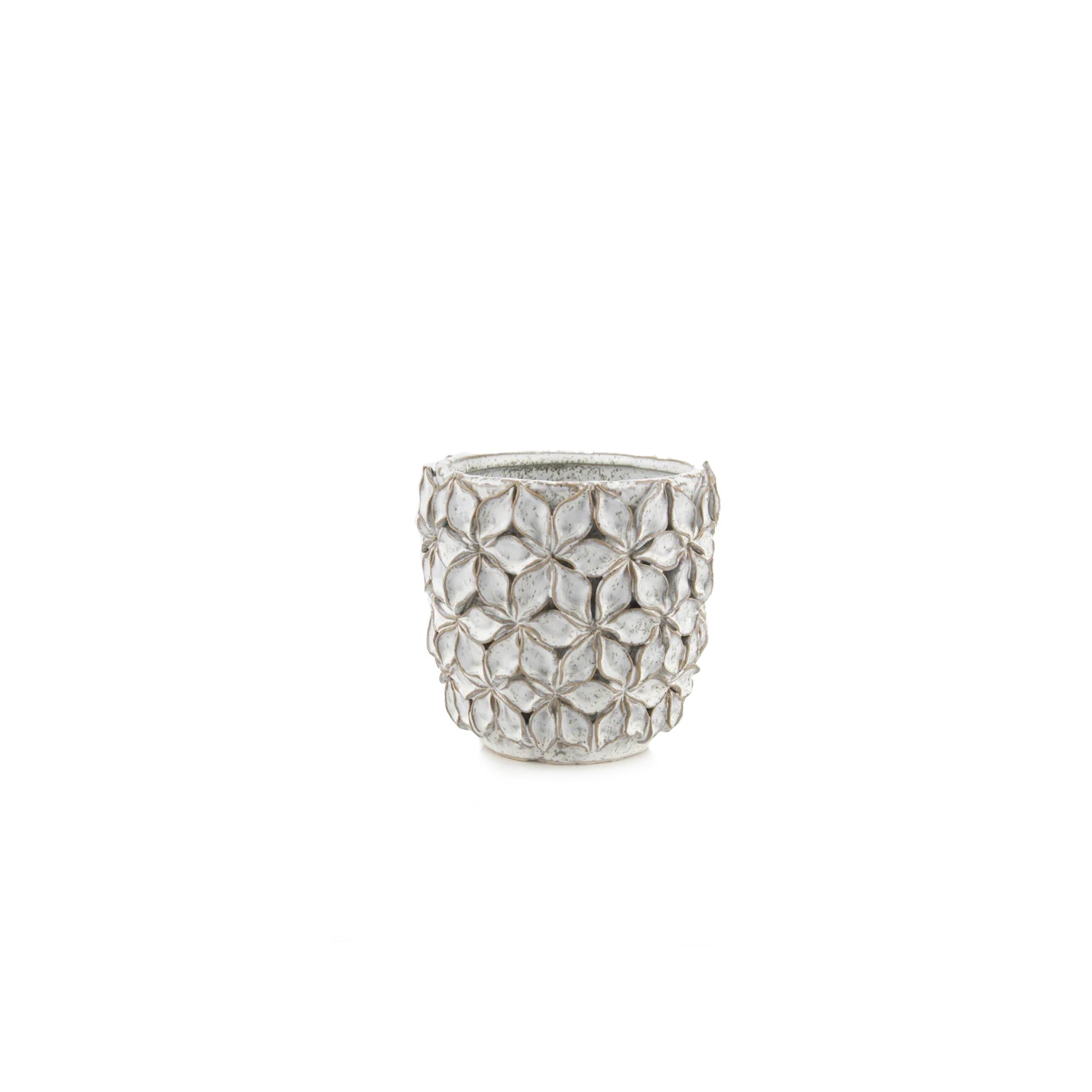 Lotus Ceramic Pot | Modern Artistic 3D Sculptural Floral Décor - Galore ...