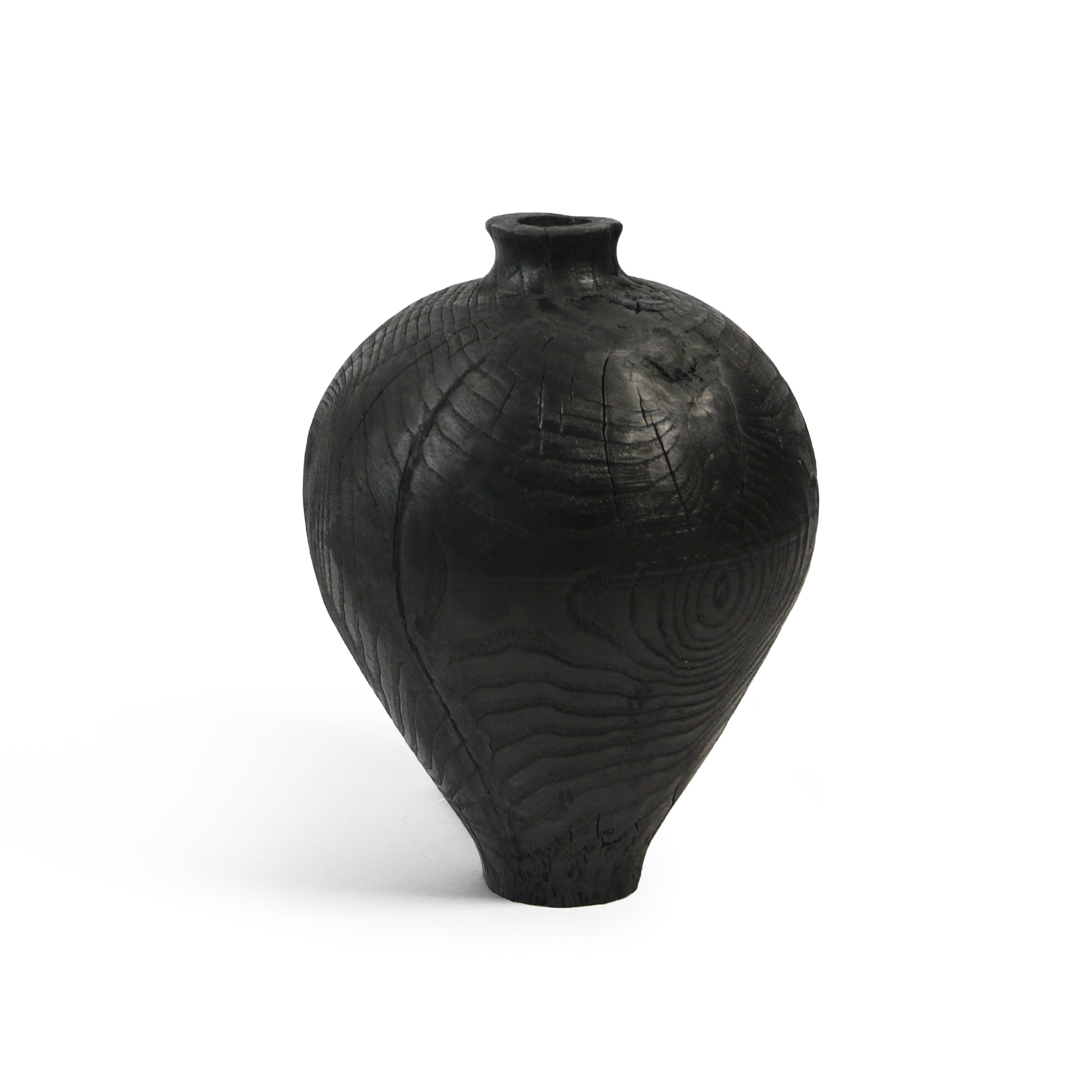 Hand-Carved Natural Wood Vases & Vessels | Rustic Sculptural Décor ...
