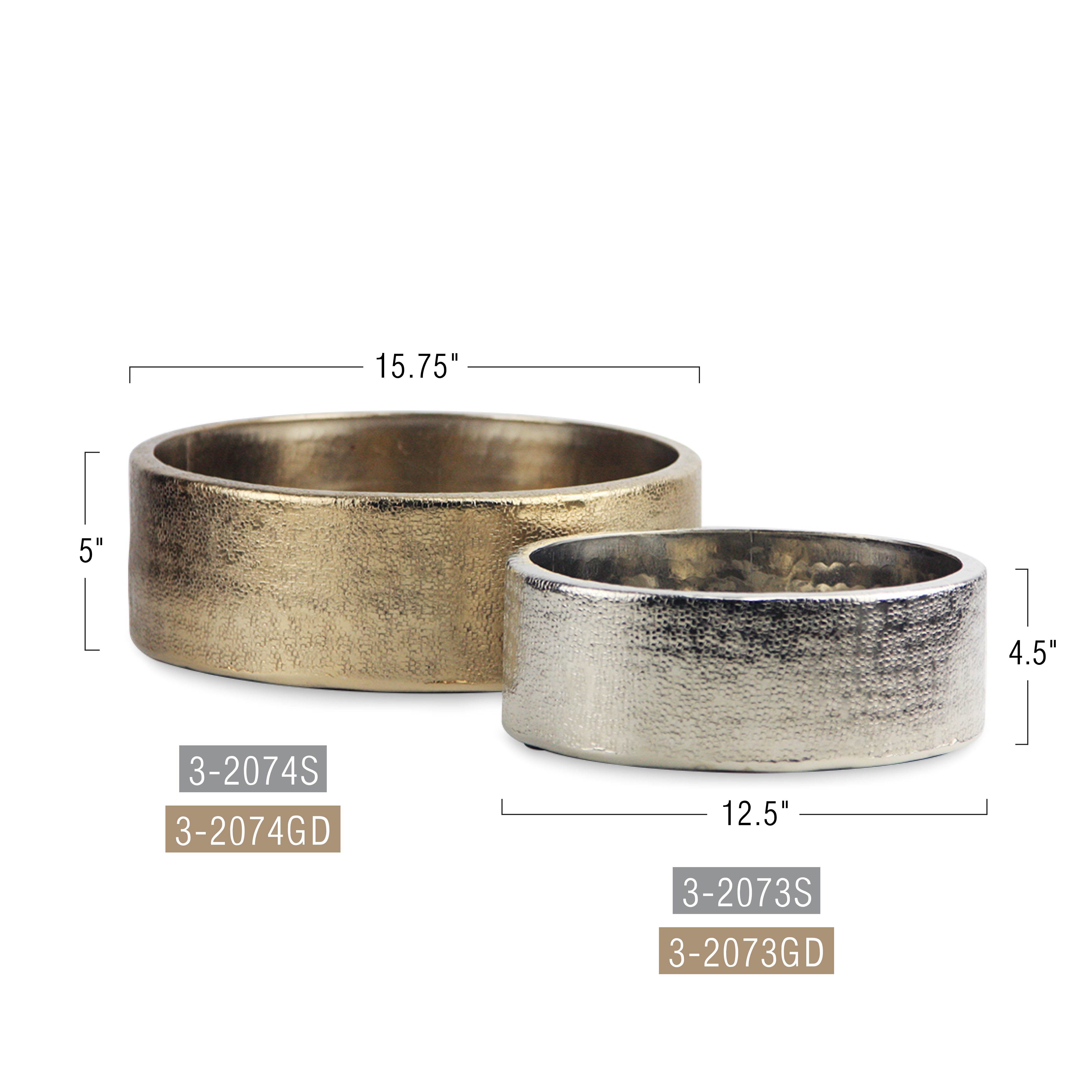 Resonance Metal Planter | Modern Tabletop Garden Dish Accent - Galore Home