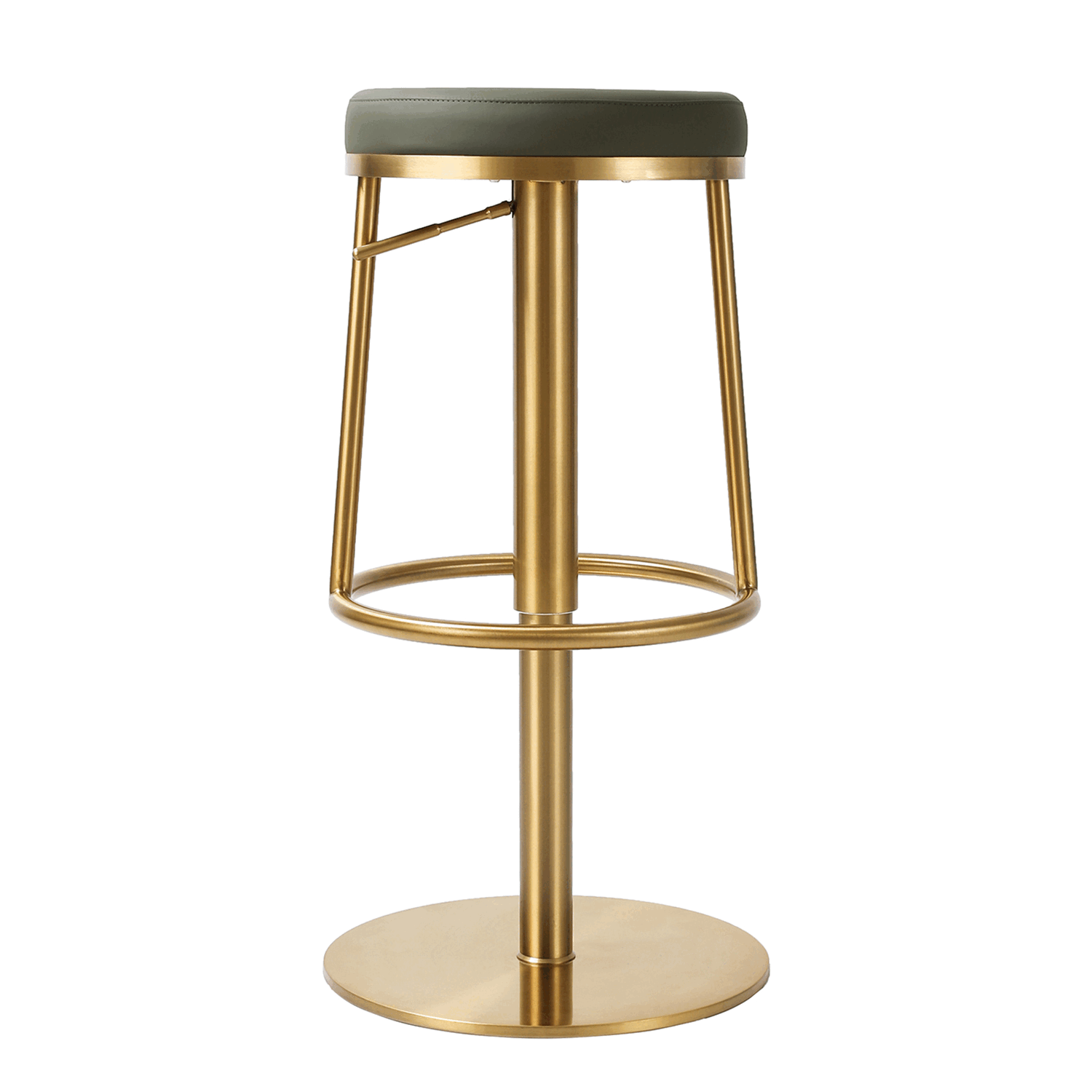 Aero Swivel Counter Bar Stool with Integragted Foot Rest - Galore Home