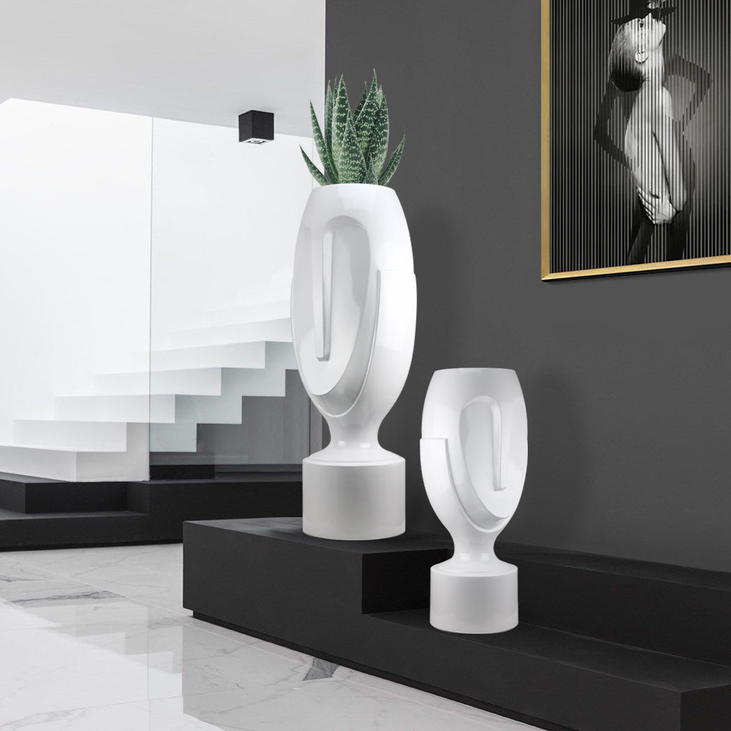 Stoic Face Sculpture / Planter - Galore Home